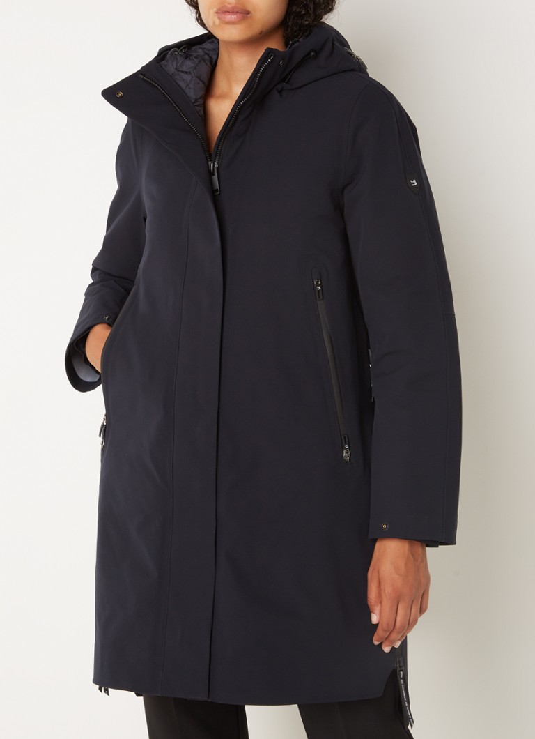 Krakatau Planck 3-in-1 parka met uitneembare binnenjas en capuchon • Zwart • de Bijenkorf