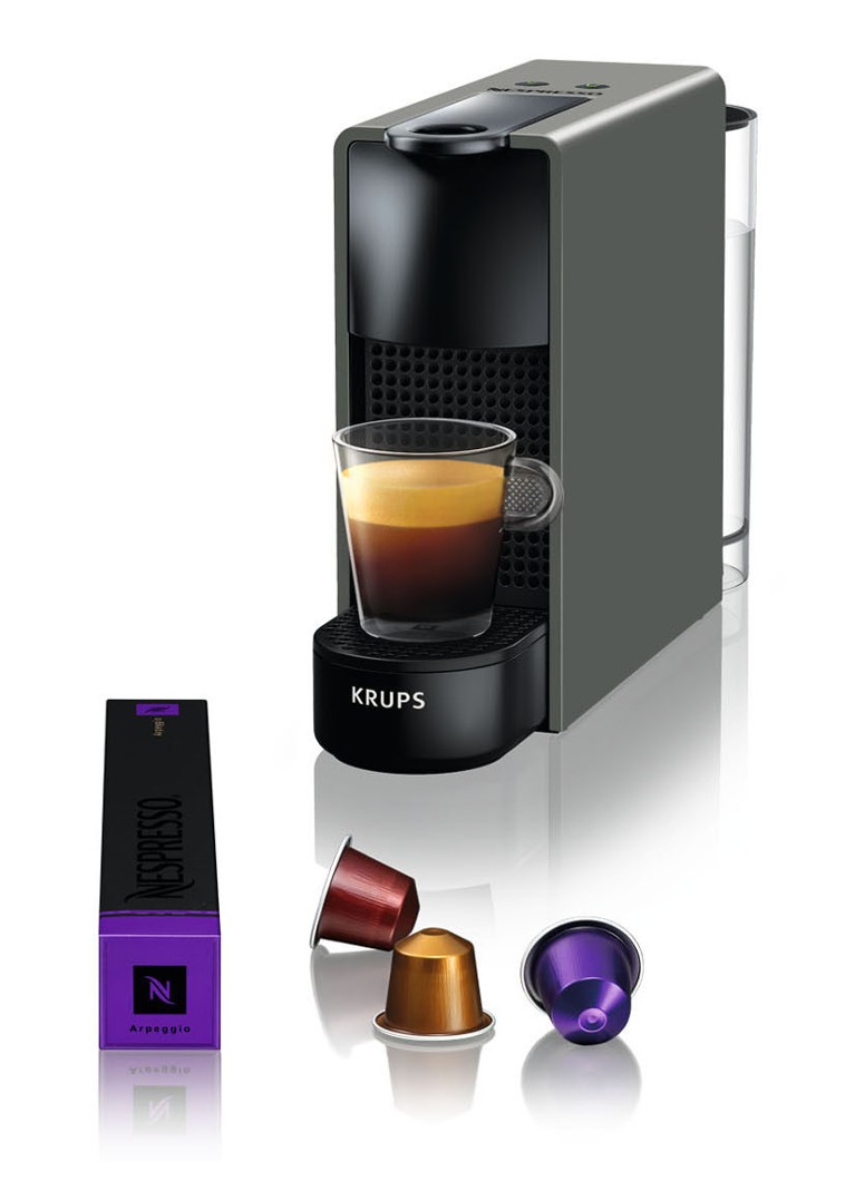 Krups Essenza Mini Nespresso machine XN110B • Antraciet • de Bijenkorf