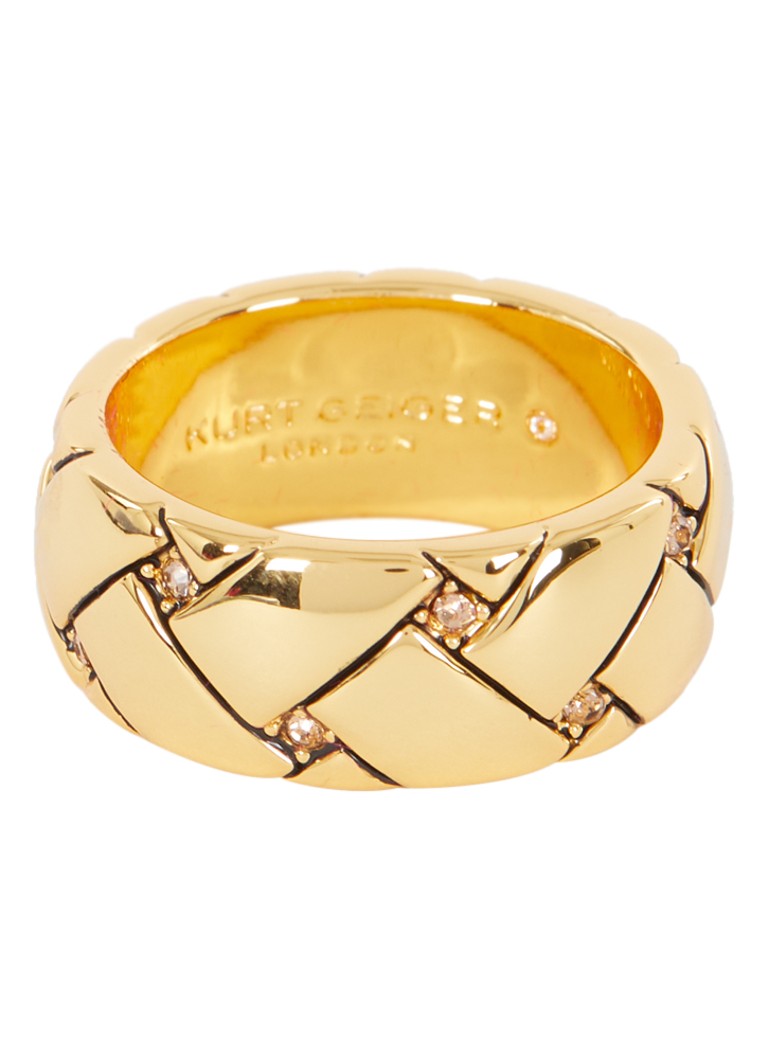 Kurt Geiger Kensington ring • Goud • de Bijenkorf