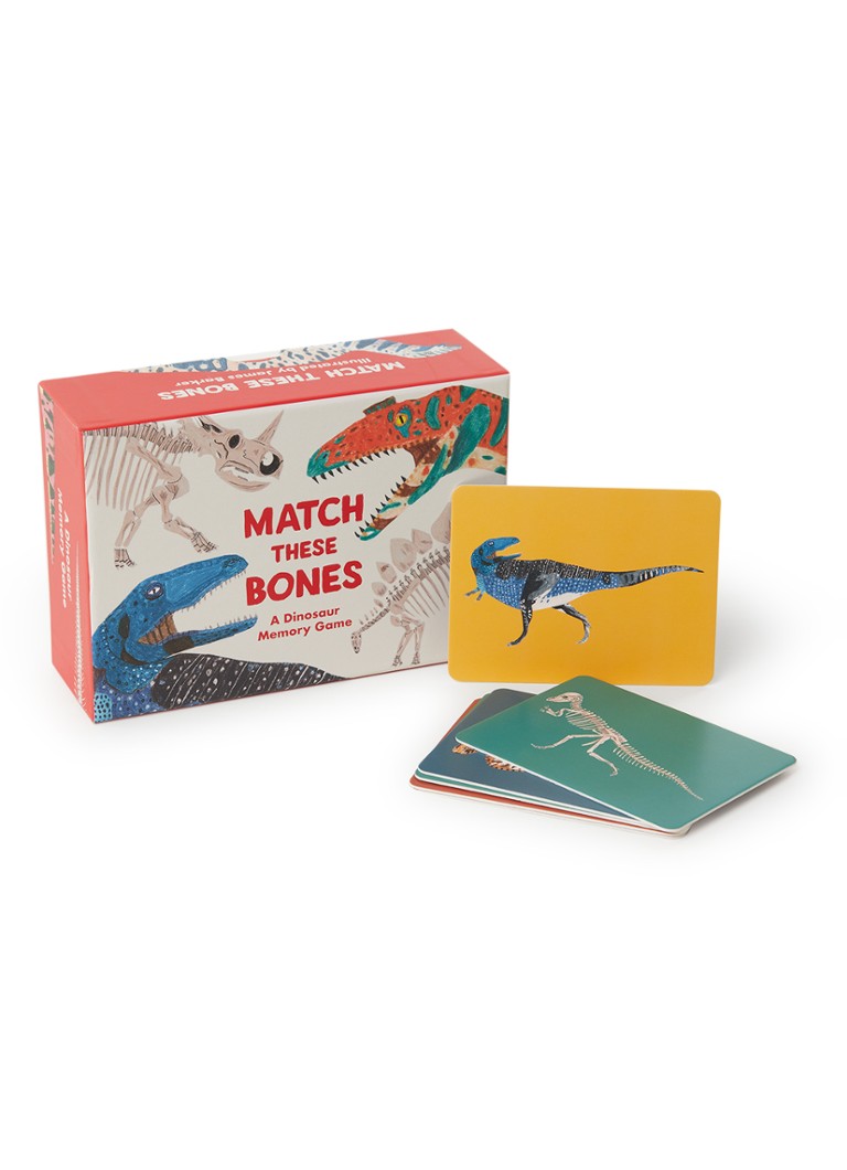 Laurence King Match These Bones: A Dinosaur Memory Game geheugenspel ...