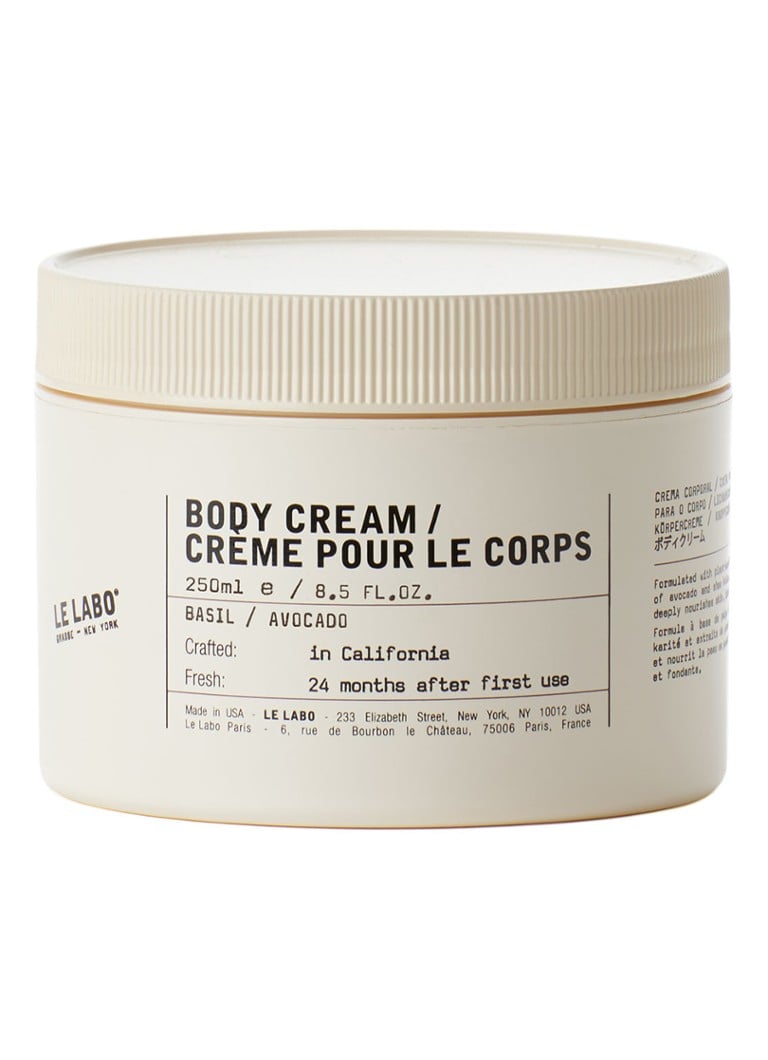 Le Labo Basil Body Cream • de Bijenkorf