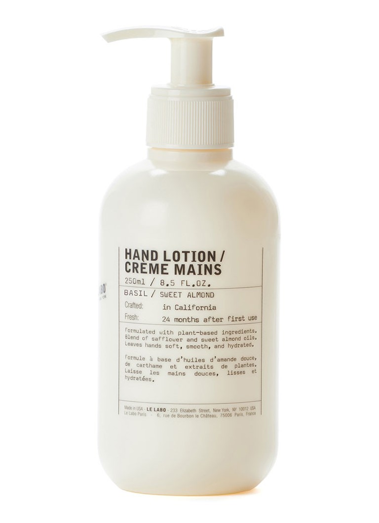 Le Labo Basil / Sweet Almond Hand Lotion - handcrème • de Bijenkorf