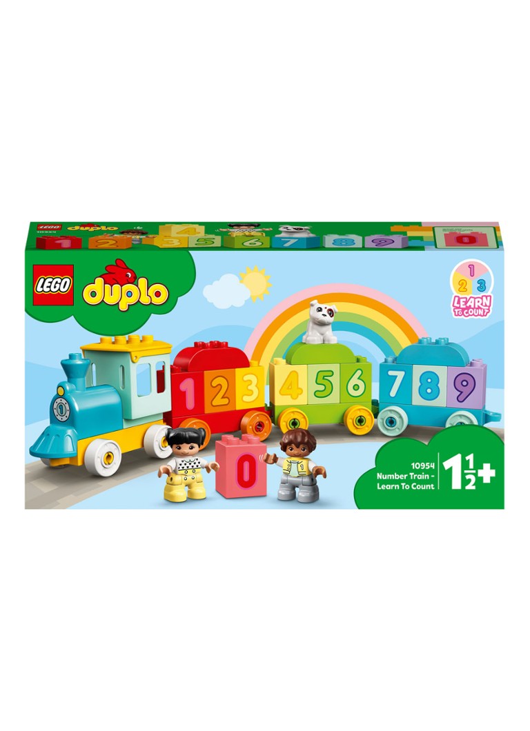 LEGO Getallentrein Peuterspeelgoed - bouwset 10954 • Multicolor • de ...