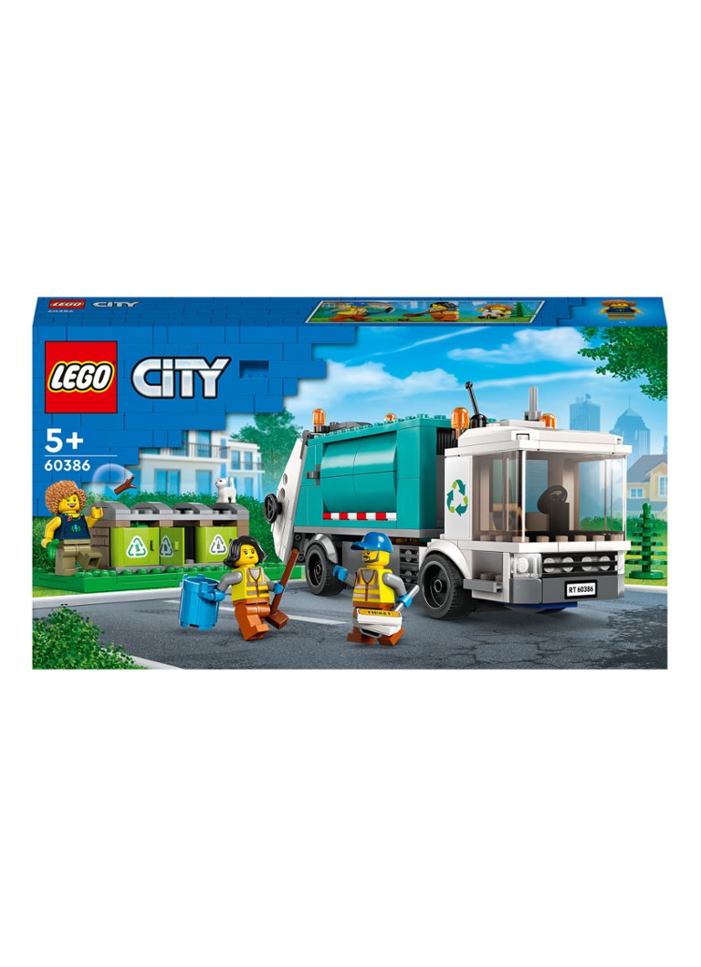 LEGO Recycle vrachtwagen Speelset - 60386 • Multicolor • de Bijenkorf