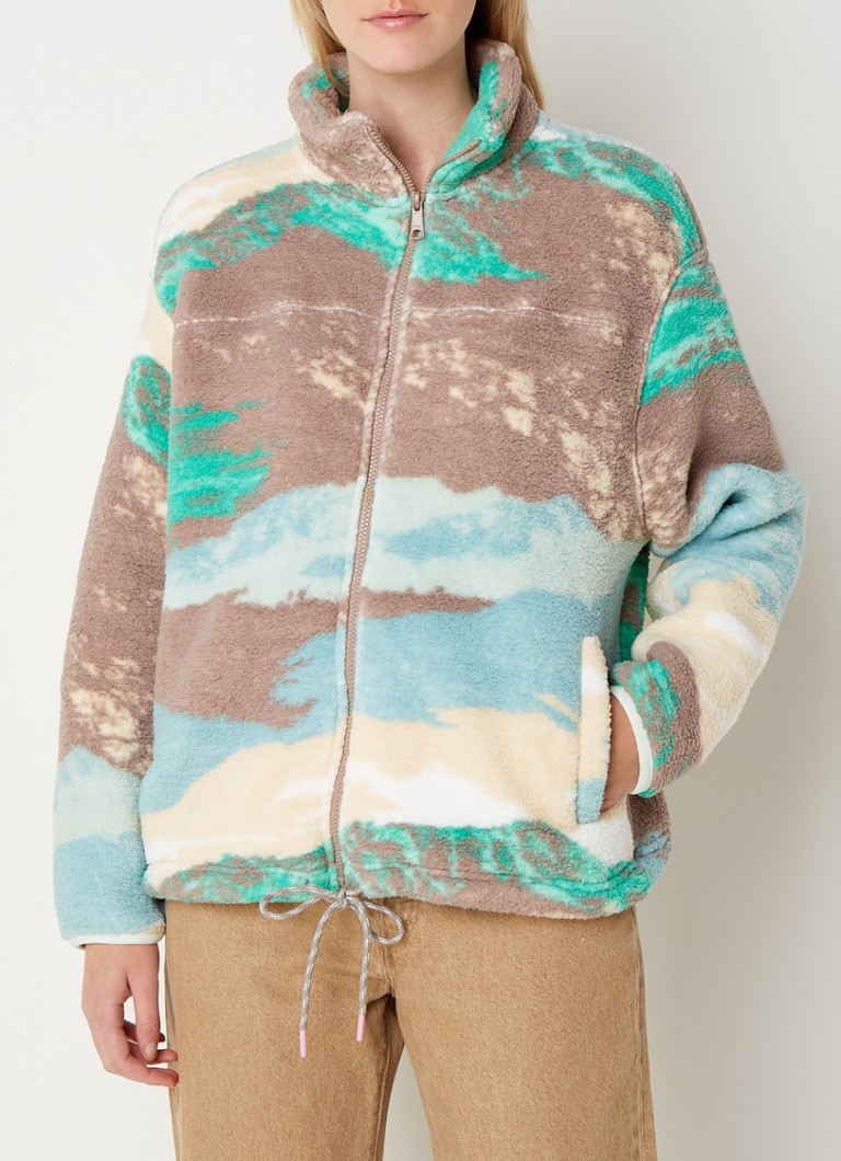 Levi's Atlas Mountain Landscape vest van fleece • Multicolor • de Bijenkorf