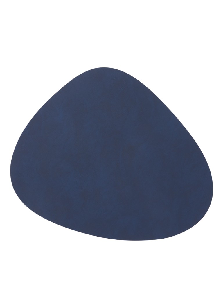 LIND DNA Table Mat Curve placemat van gerecycled leer 37 x 44 cm ...