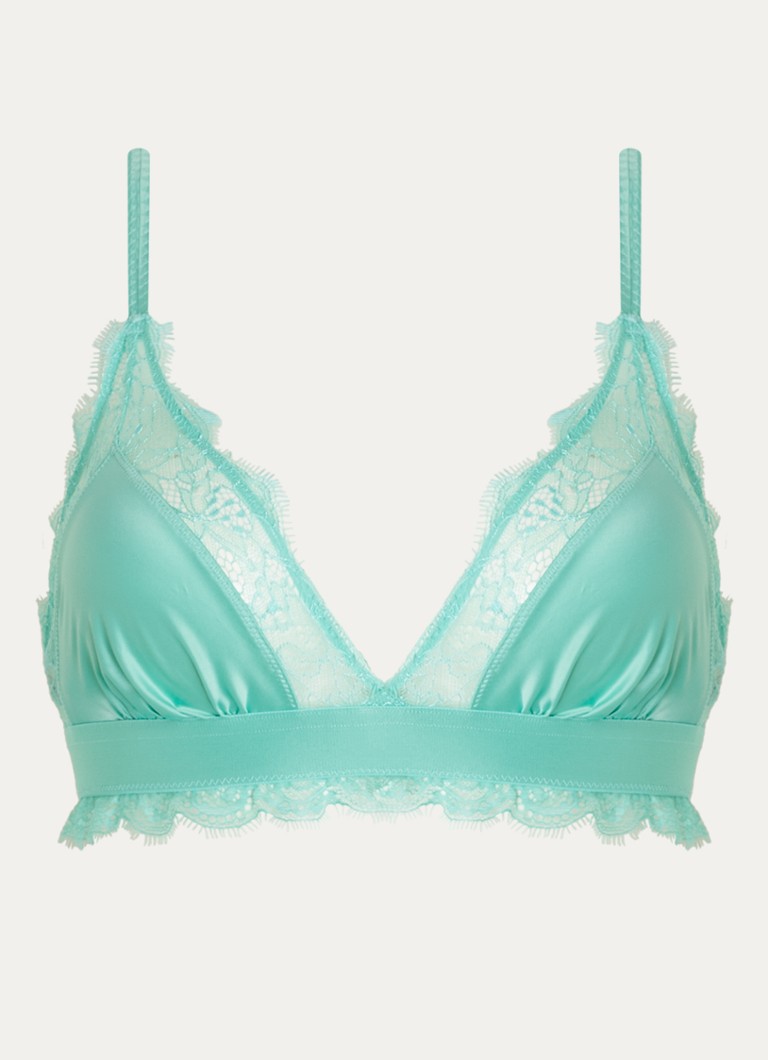 Love Stories Love Lacy bralette met kant • Groen • de Bijenkorf