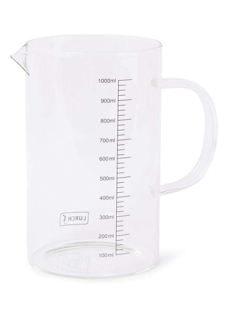 Lurch Messkrug maatbeker 1 liter • Transparant • de Bijenkorf