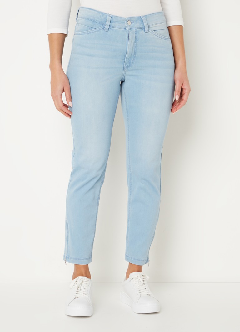 MAC Jeans Dream Chic high waist skinny jeans met gekleurde wassing ...