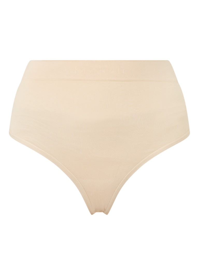 MAGIC Bodyfashion Comfort high waisted corrigerende string • Beige • de ...