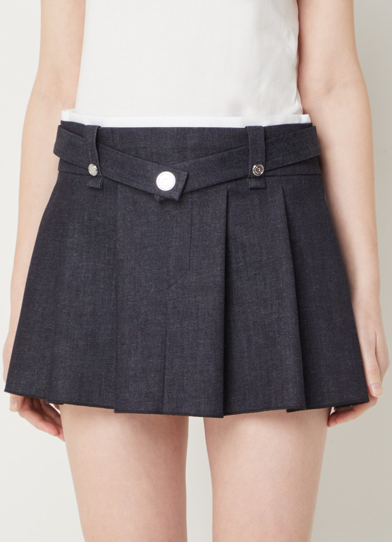 Maje Minirok met ceintuur • Antraciet • de Bijenkorf