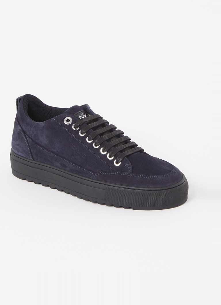 Mason Garments Tia sneaker van suède • Blauw • de Bijenkorf