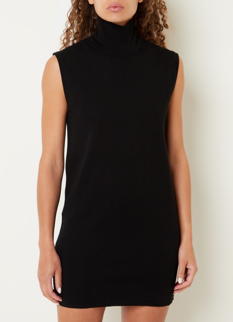 MaxMara Eureka mini jurk met col • Zwart • de Bijenkorf