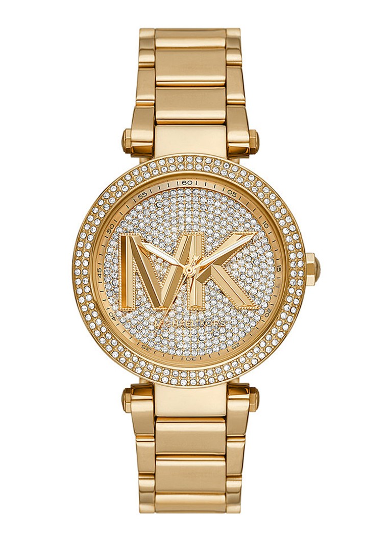Michael Kors Parker horloge MK7283 • Goud • de Bijenkorf