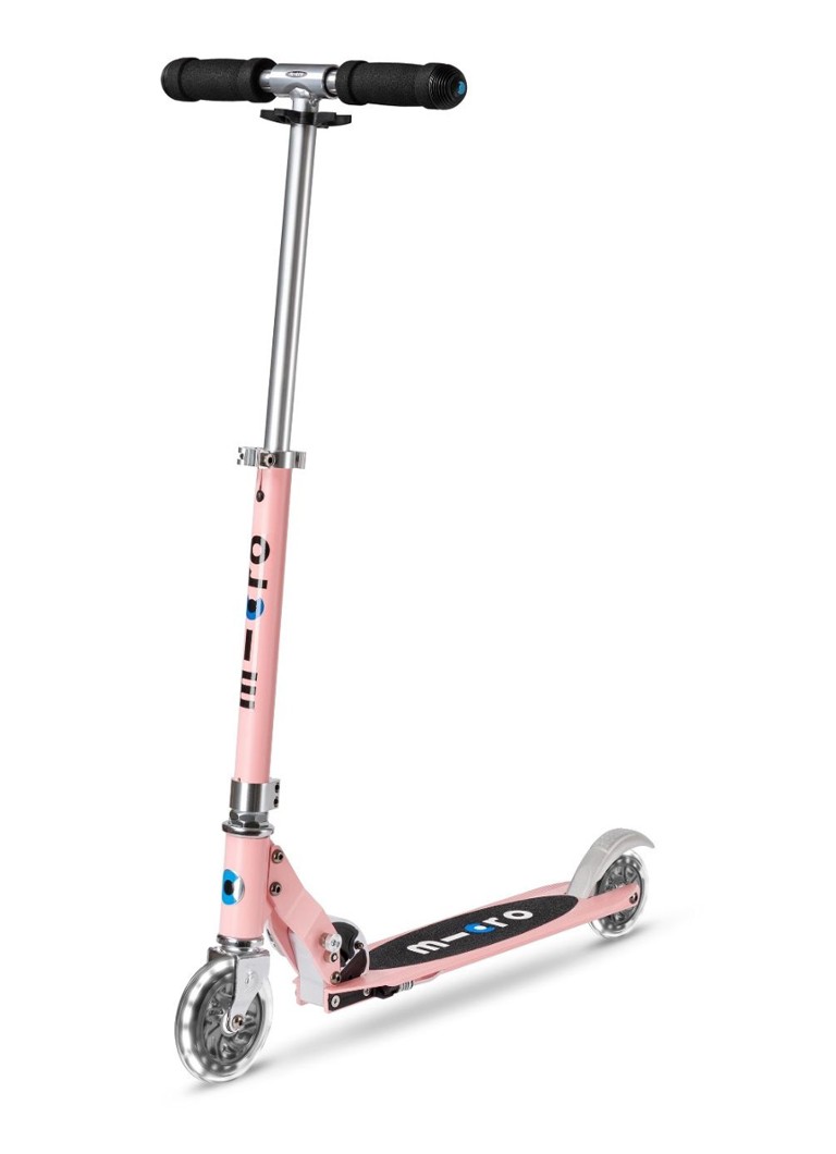 Micro Step Miro Sprite step met LED-verlichting • Roze • de Bijenkorf