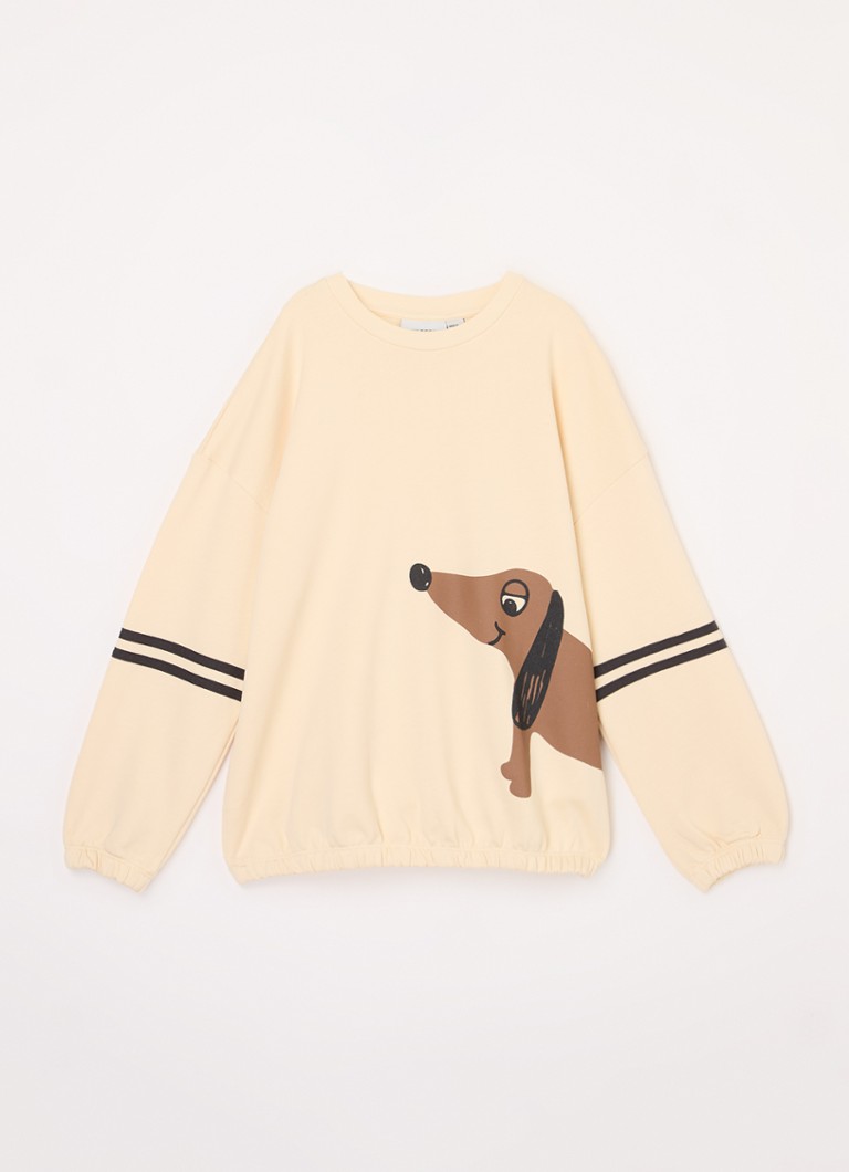 Mini Rodini Sweater met print • Beige • de Bijenkorf