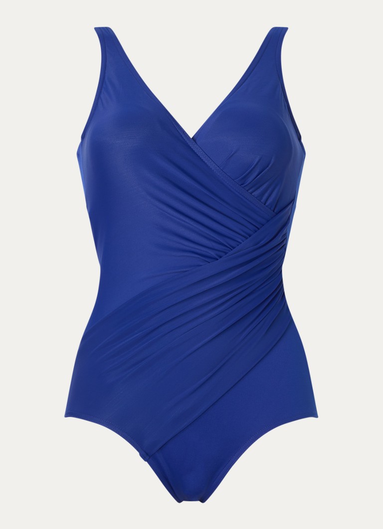 Miraclesuit Oceanus voorgevormd corrigerend badpak • Donkerblauw • de ...