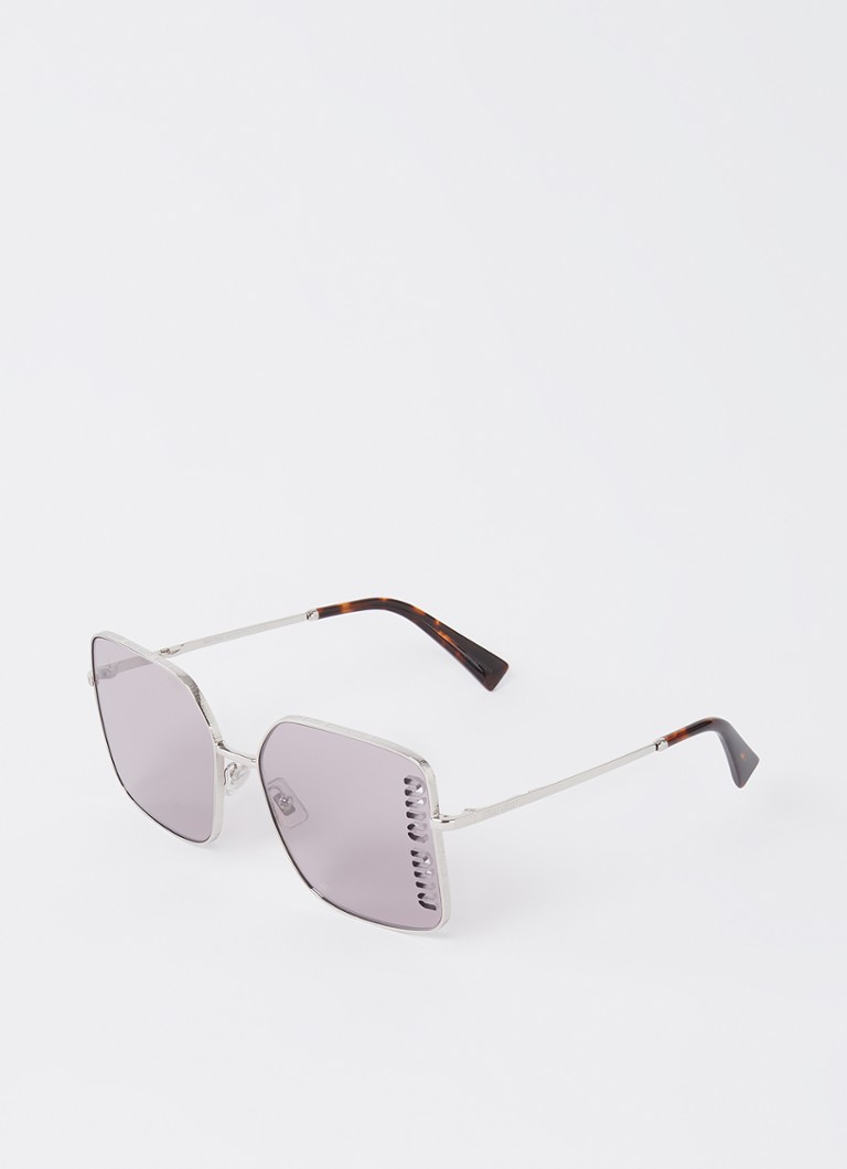 Miu Miu Zonnebril MU 51YS • Zilver • de Bijenkorf