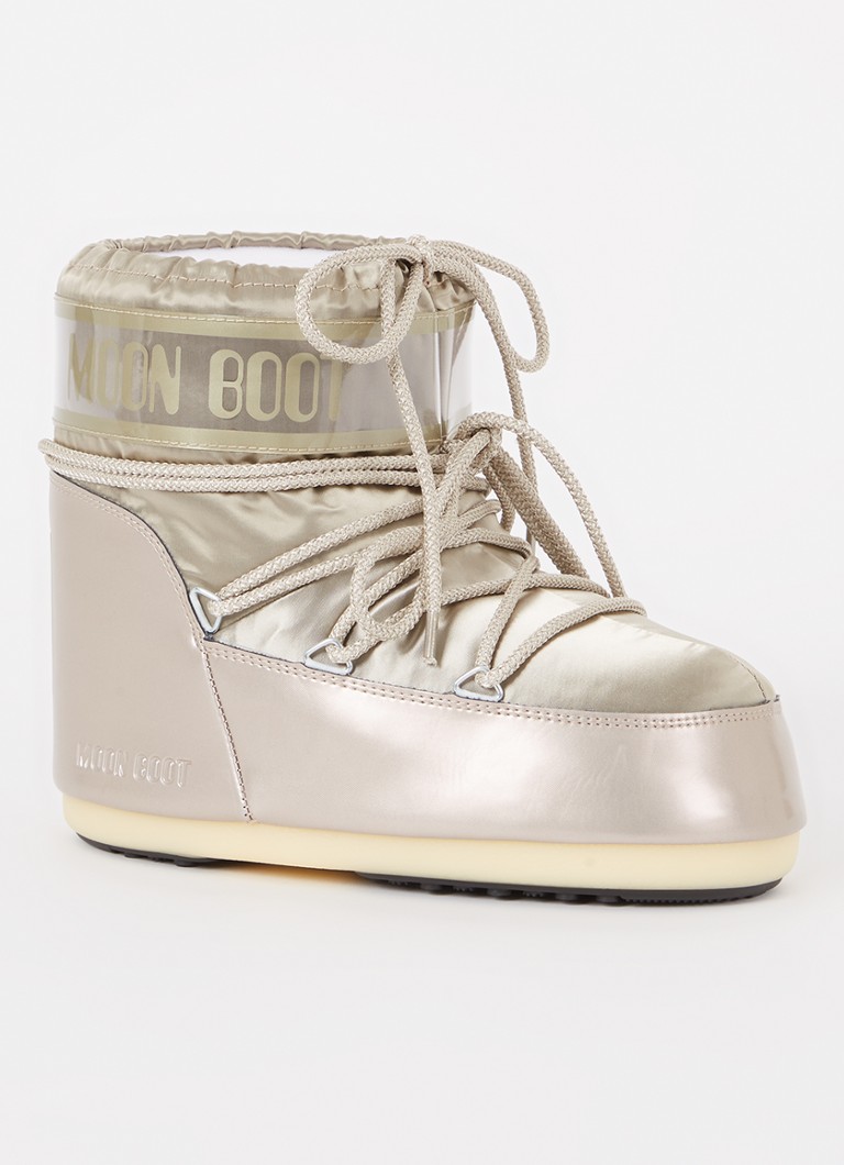 Moon Boot Icon Low Glance snowboot met waterafstotende coating ...