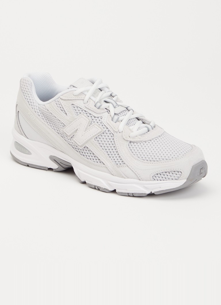 New Balance 740 sneaker van mesh met suède details • Lichtgrijs • de Bijenkorf