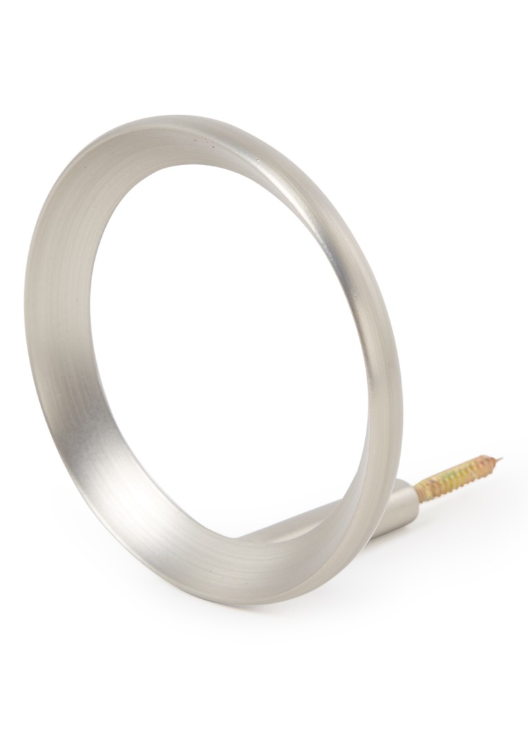 Normann Copenhagen Loop M wandhaak 7,8 cm • Zilver • de Bijenkorf