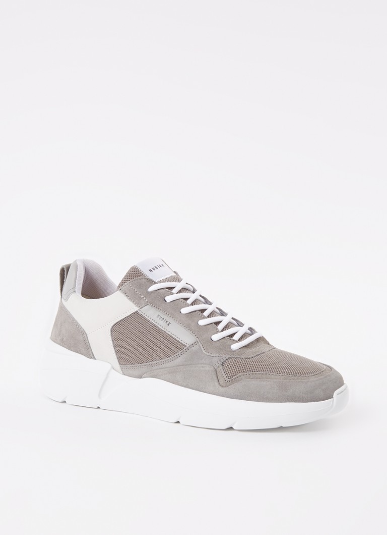 Nubikk Roque Road Wave sneaker met suède details • Transparant • de ...