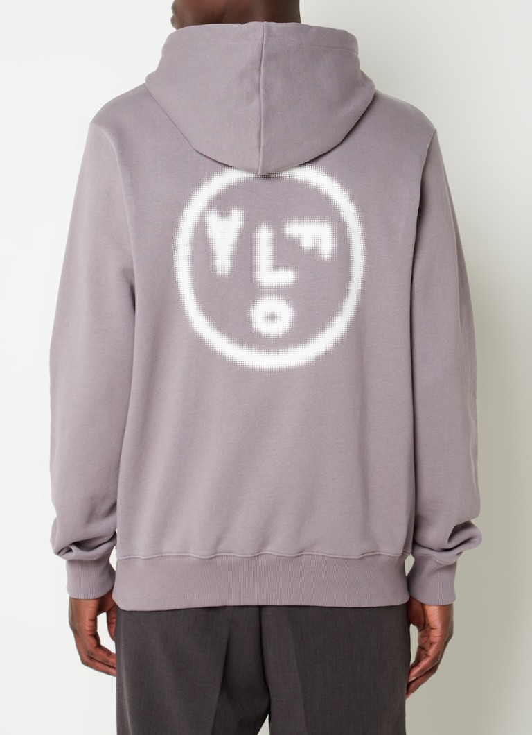 OLAF Hoodie met logo- en backprint • Lichtpaars • de Bijenkorf