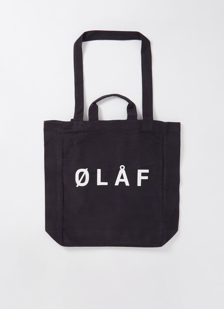 OLAF Shopper met logo • Zwart • de Bijenkorf