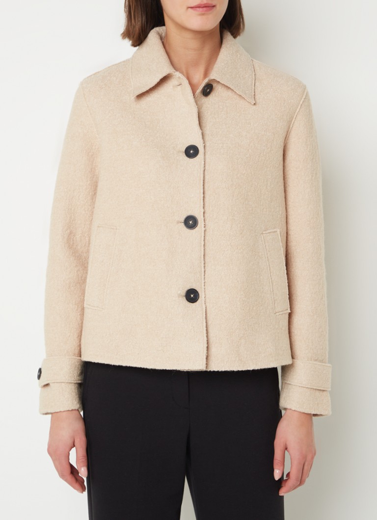 OPUS Hayama jack in wolblend • Gebroken wit • de Bijenkorf