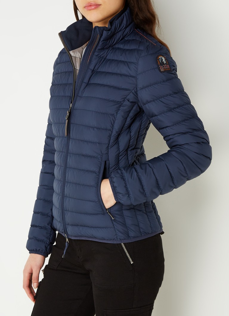Parajumpers Geena gewatteerd jack met donsvulling en ritszakken • Blauw ...