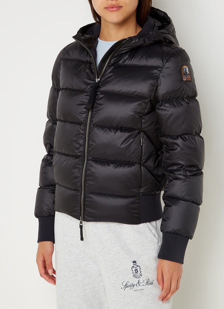 Parajumpers Mariah puffer jas met donsvulling en capuchon • Zwart • de ...