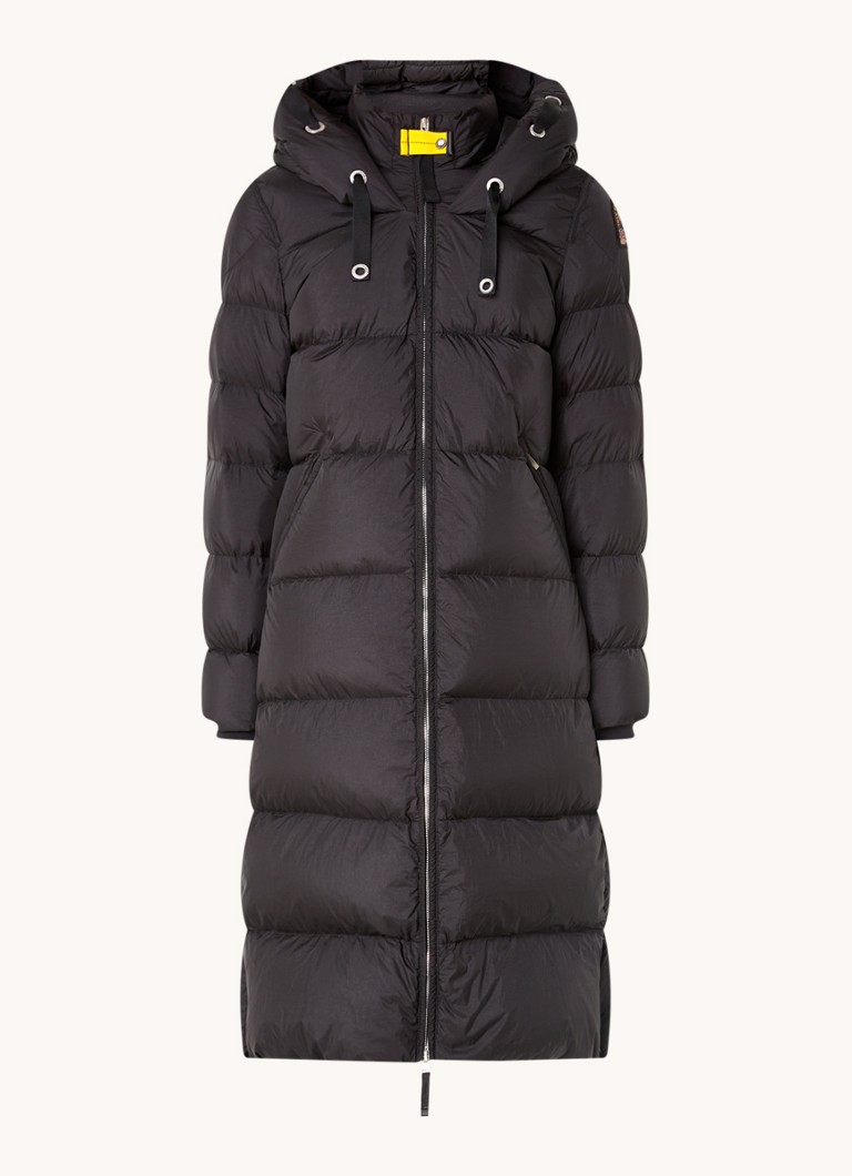 Parajumpers Panda puffer jas met donsvulling en ritszakken • Zwart • de ...