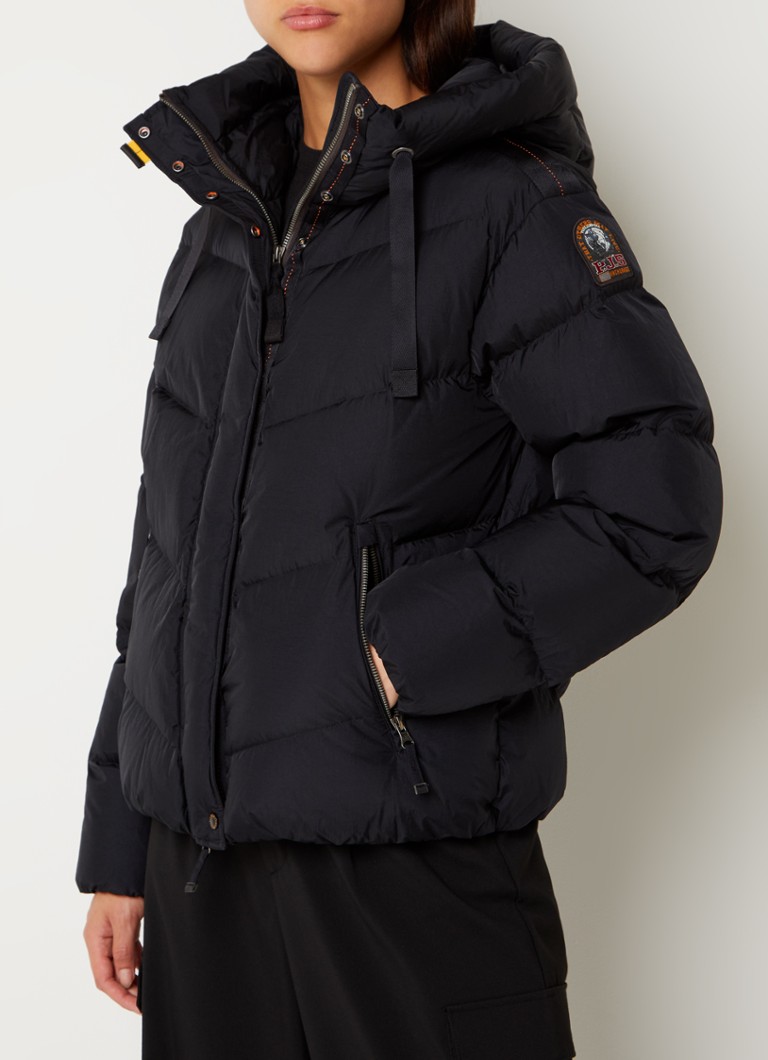 Parajumpers Verna gewatteerd puffer jack met donsvulling en logo ...