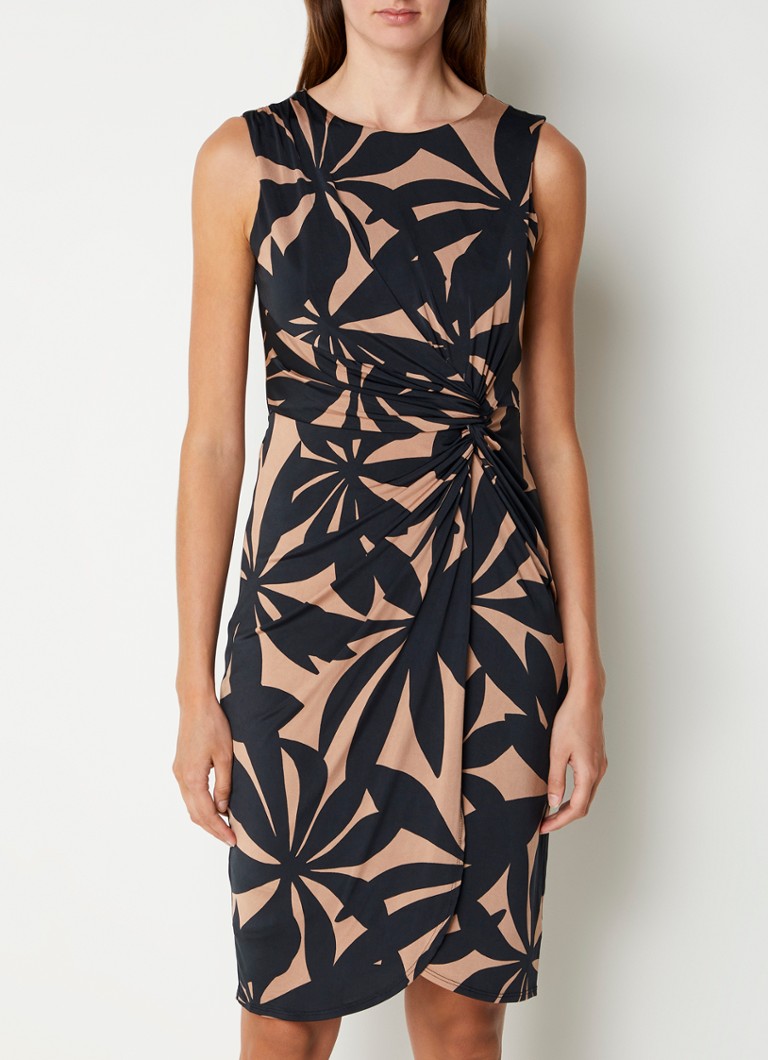 Phase Eight Joanna mini jurk met print • Zwart • de Bijenkorf