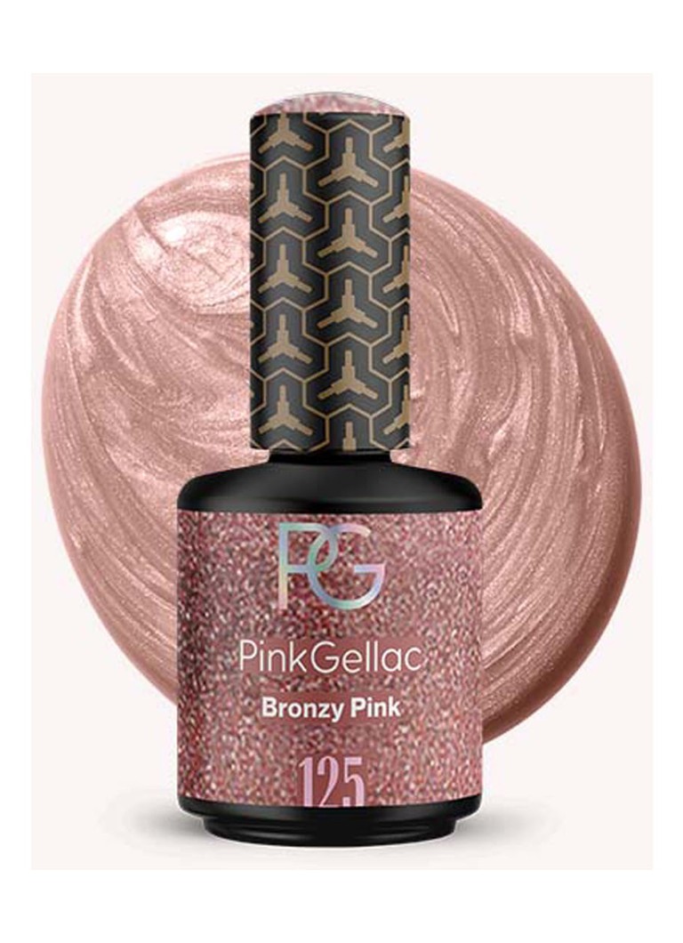 Pink Gellac 125 Bronzy Pink - gel nagellak • 125 Bronzy Pink • de Bijenkorf