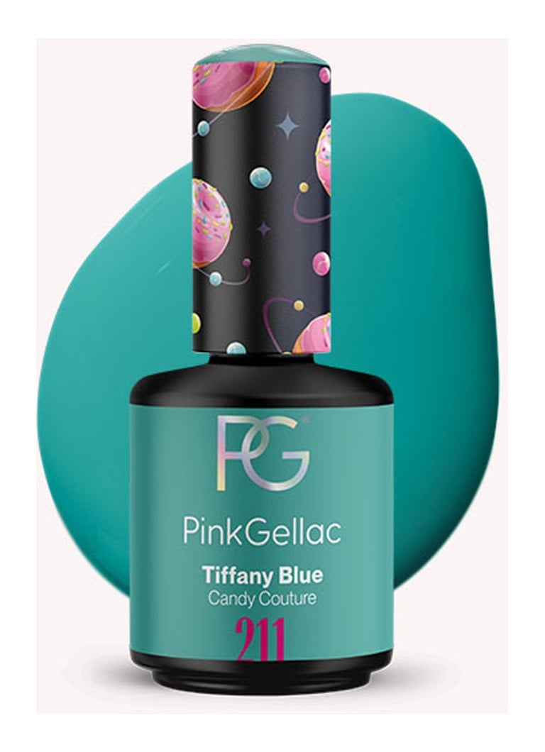 Pink Gellac 211 Tiffany Blue - gel nagellak • 211 Tiffany Blue • de ...