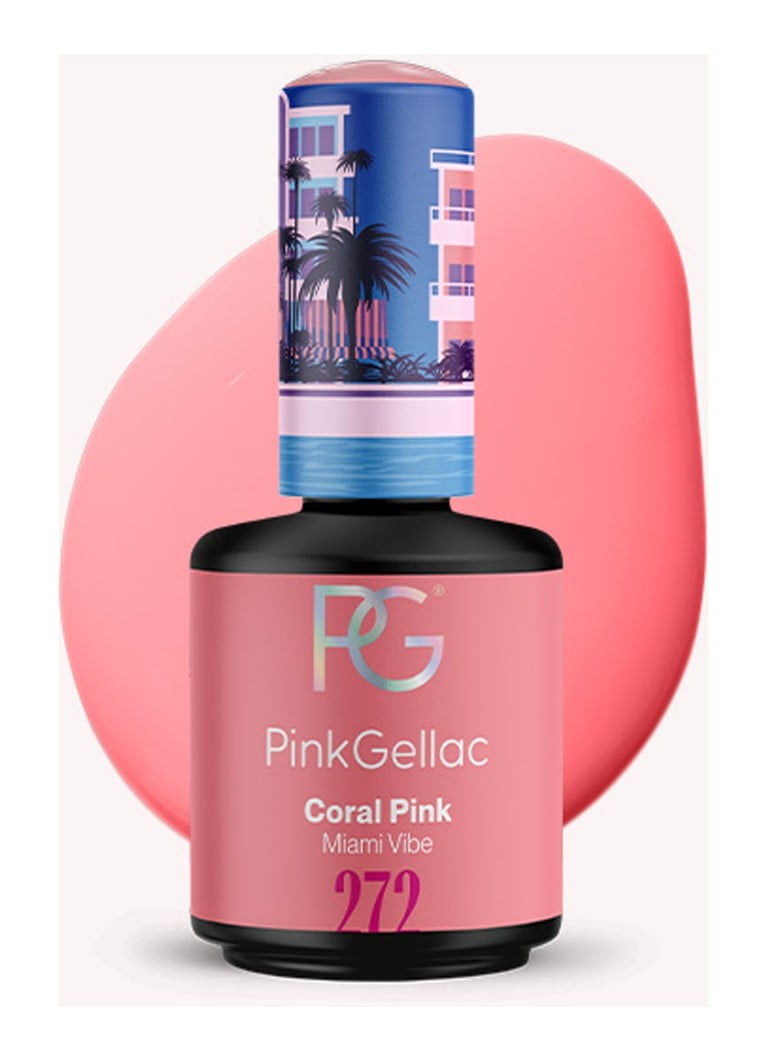 Pink Gellac 272 Coral Pink Gel Nagellak • 272 Coral Pink • De Bijenkorf
