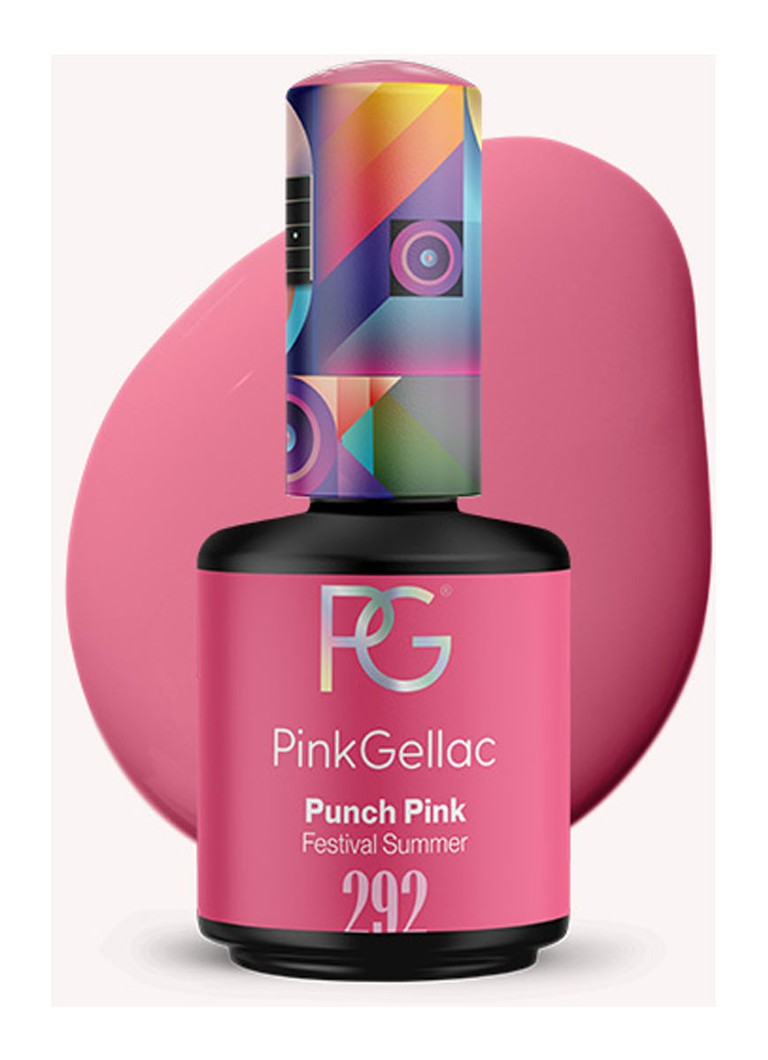 Pink Gellac 292 Punch Pink - gel nagellak • 292 Punch Pink • de Bijenkorf