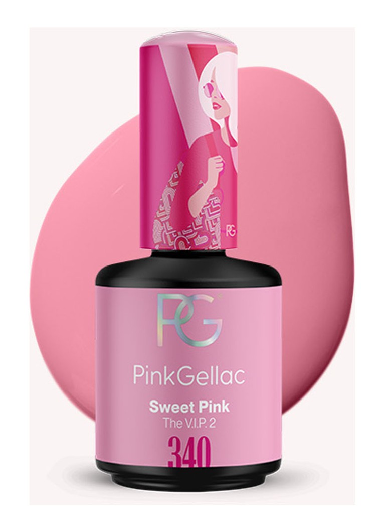Pink Gellac 340 Sweet Pink - gel nagellak • 340 Sweet Pink • de Bijenkorf