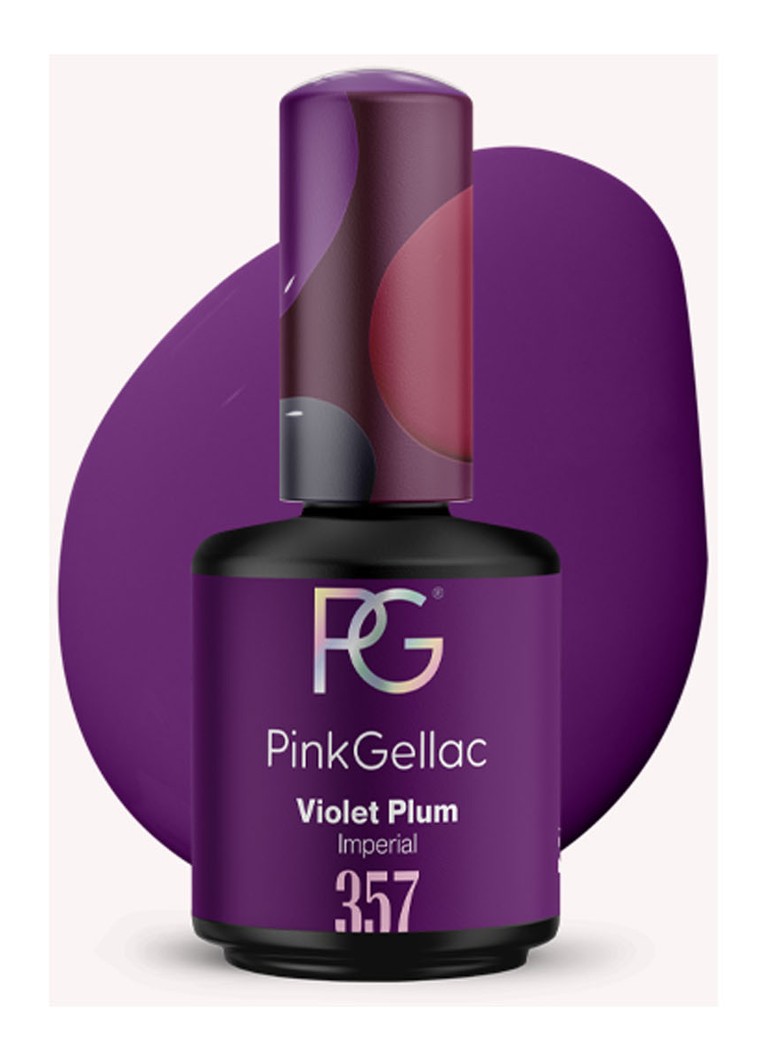 Pink Gellac 357 Violet Plum - gel nagellak • 357 Violet Plum • de Bijenkorf