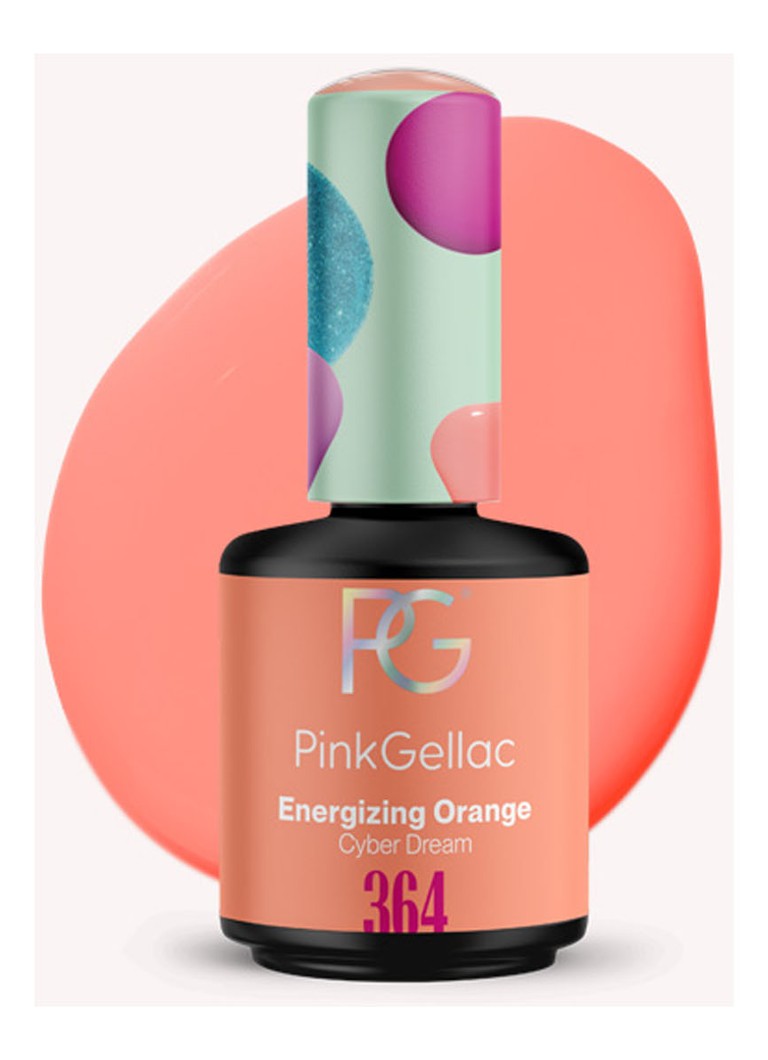 Pink Gellac 364 Energizing Orange - gel nagellak • 364 Energizing Orange • de Bijenkorf