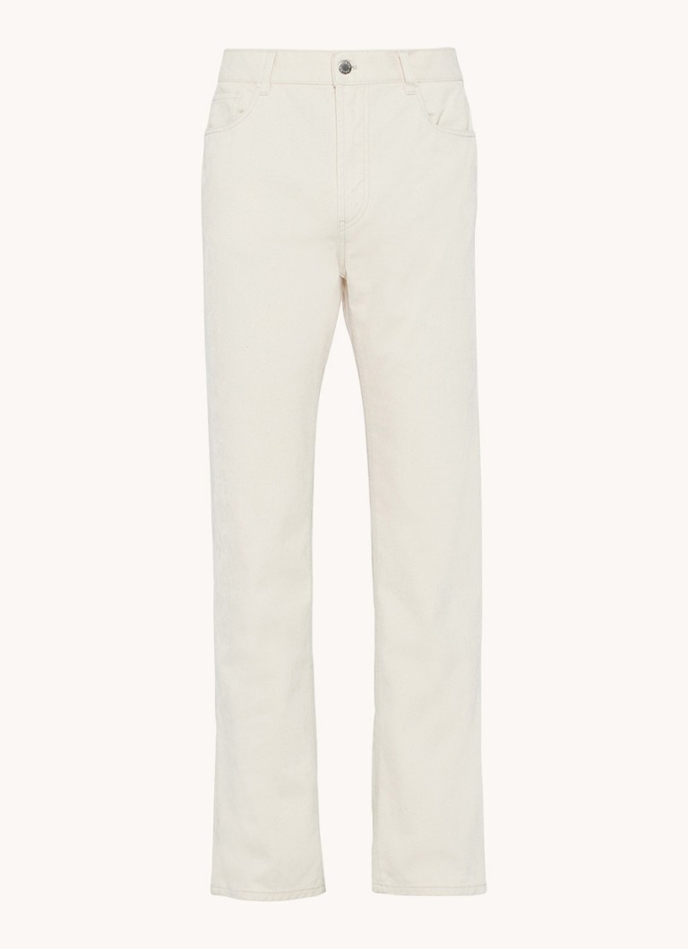 Prada Broek van corduroy • Gebroken wit • de Bijenkorf