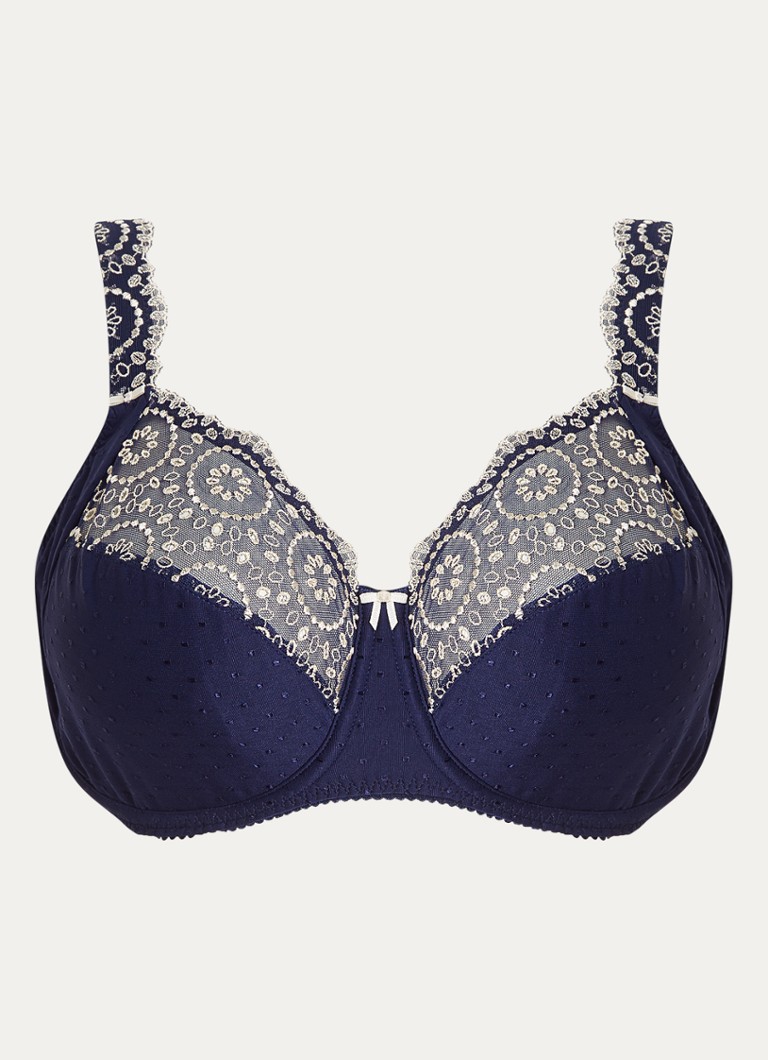 PrimaDonna Bh met beugel en borduring • Blauw • de Bijenkorf