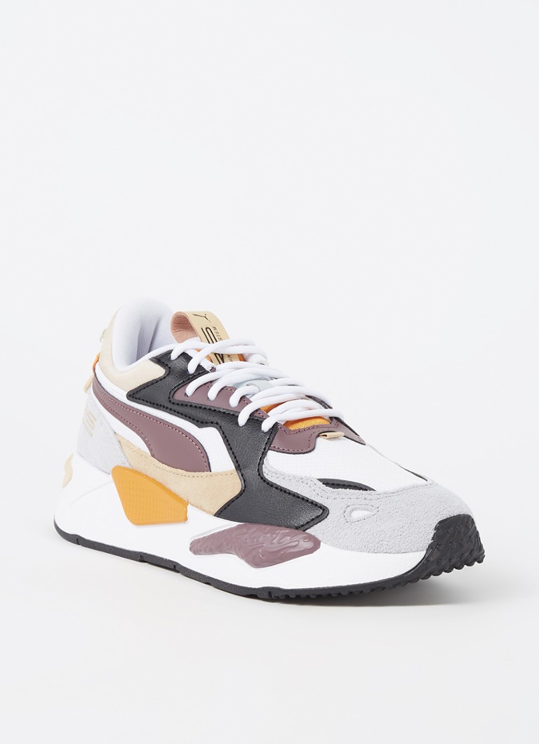 Puma RS-Z Reinvent sneaker met suède details • Wit • de Bijenkorf