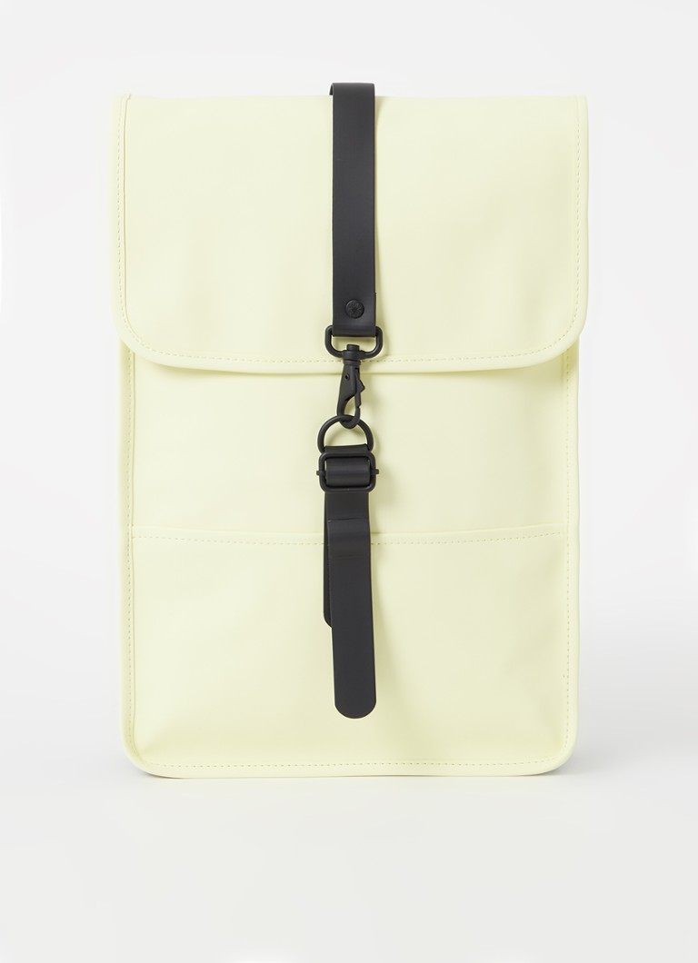 Rains Mini rugzak met 15 inch laptopvak en waterafstotende coating ...