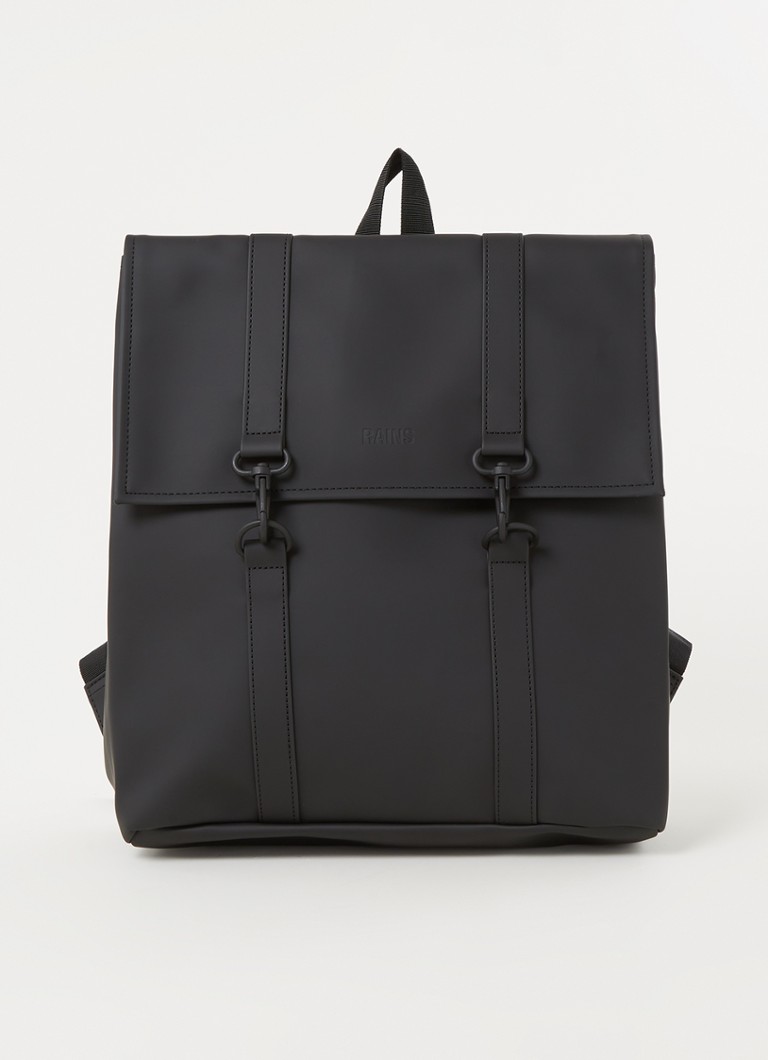 Rains Mini rugzak met waterafstotende coating • Zwart • de Bijenkorf