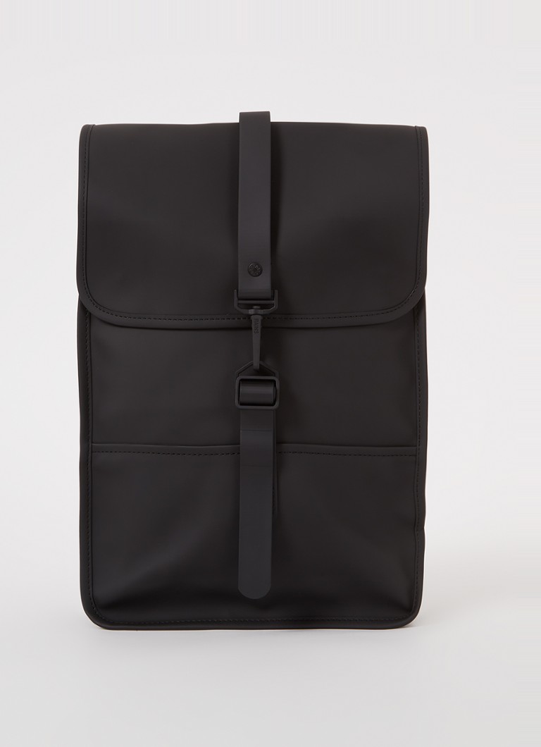 Rains Mini W3 rugzak met 15 inch laptopvak en waterafstotende coating ...