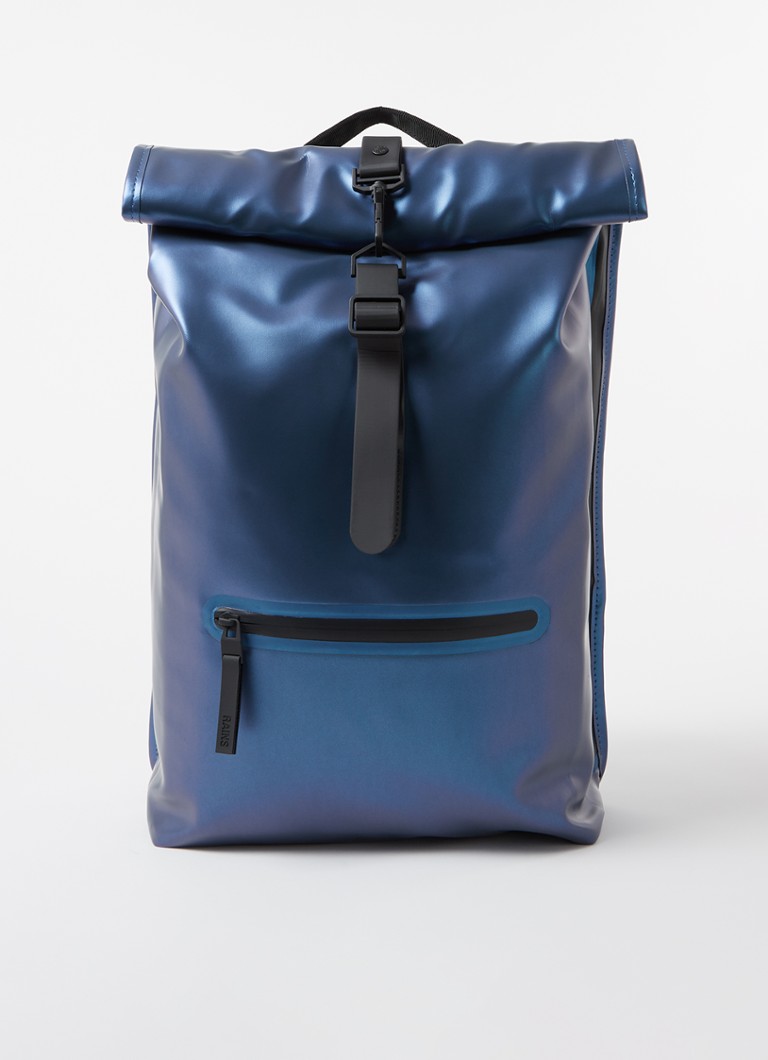 Rains Rolltop rugzak met 16 inch laptopvak en waterafstotende coating ...