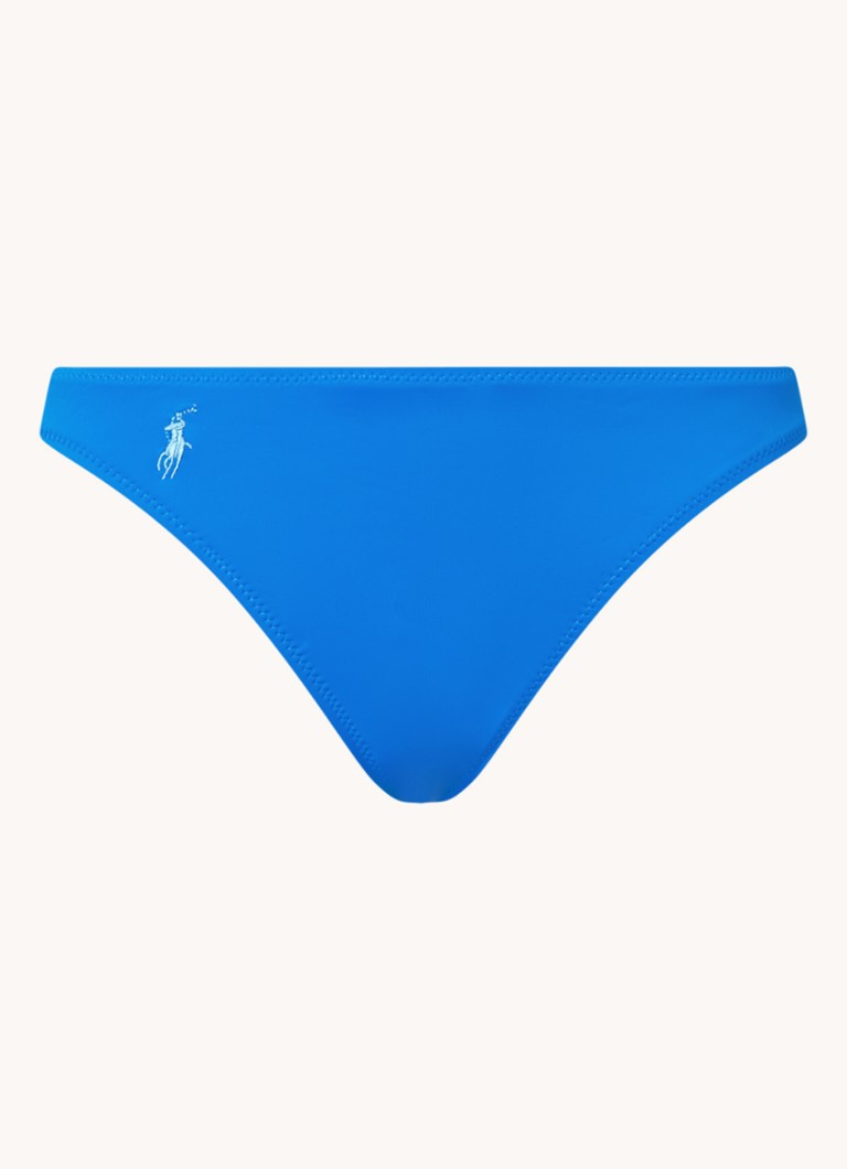 Ralph Lauren Devin bikinislip met logoborduring • Lichtblauw • de Bijenkorf