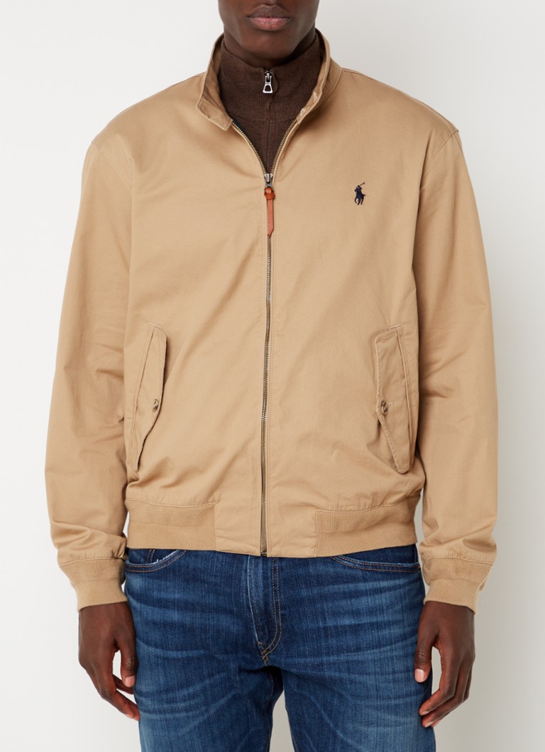 Ralph Lauren Jack met klepzakken en logoborduring • Cafe Tan / Beige ...